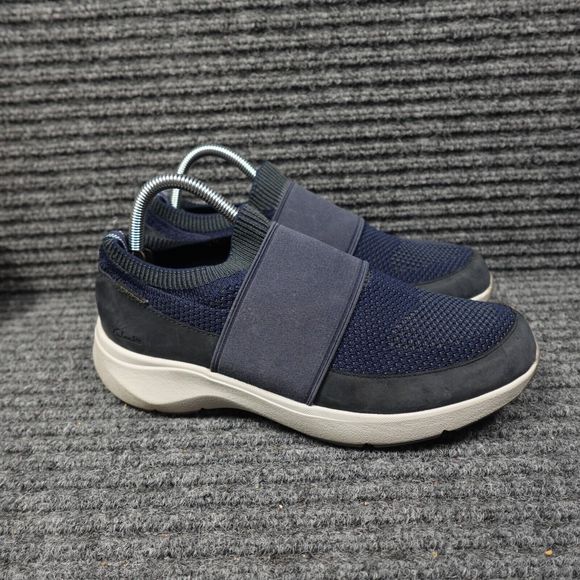 Clarks | Shoes | Clarks Shoes Womens 9 Blue Wave Walk Waterproof Trail ...
